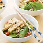 Brown Rice & Tofu Salad • Cooking Hawaiian Style