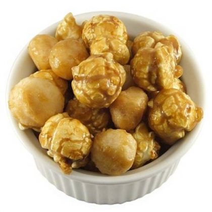 CARAMEL MACADAMIA NUT POPCORN • Cooking Hawaiian Style