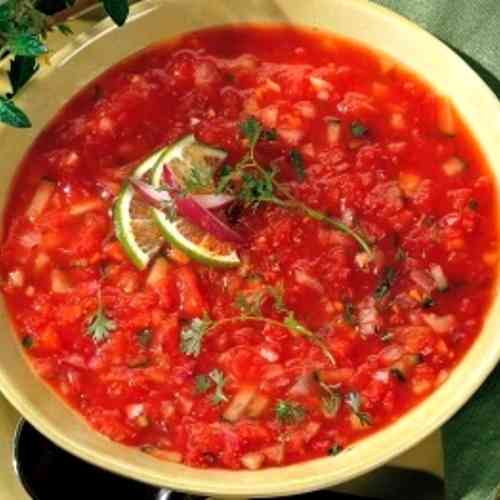 Tangy Asian Gaspacho Recipe • Cooking Hawaiian Style