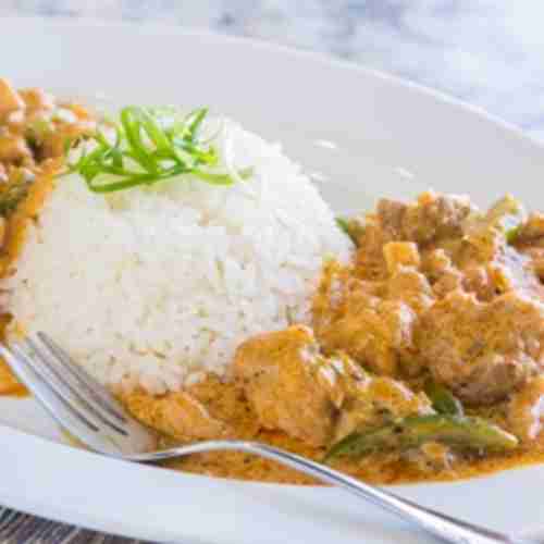 Hawaiian Style Chicken Panang Recipe • Cooking Hawaiian Style