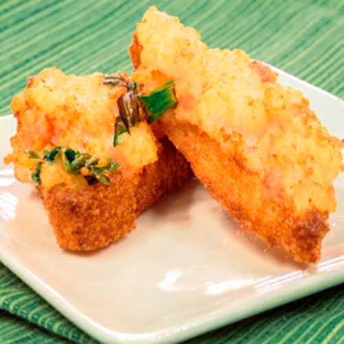 Popo June Tongs Shrimp Toast Recipe • Cooking Hawaiian Style