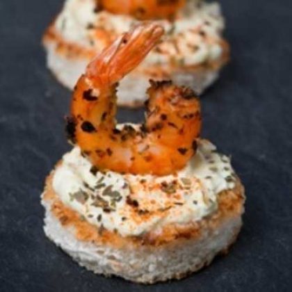 Chipotle Shrimp Toast Mini Pupu Recipe • Cooking Hawaiian Style