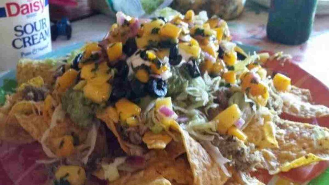 Kalua Nachos With Mango Salsa Recipe • Cooking Hawaiian Style