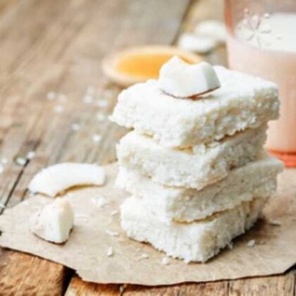 Raw Coconut Bars Recipe • Cooking Hawaiian Style