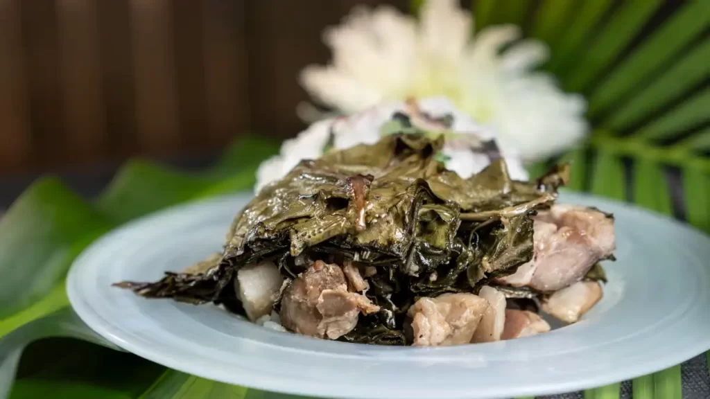 Pan Pork Lau Lau by Lui Hokoana • Cooking Hawaiian Style